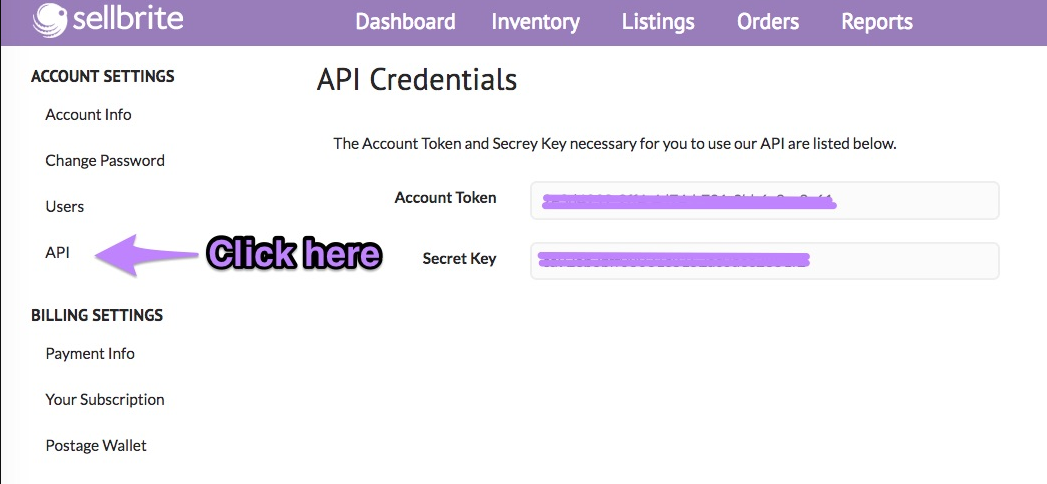 Connect SellBrite to eSync - Kosmos eSync Help - Connect any API